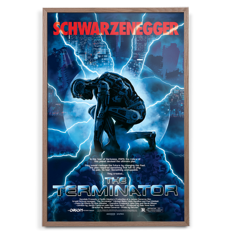 The Terminator - Movie Poster By Raid71 | Vice Press