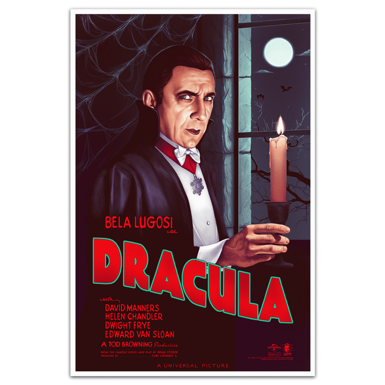 Universal Monsters: Dracula - Movie Poster By Sara Deck | Vice Press