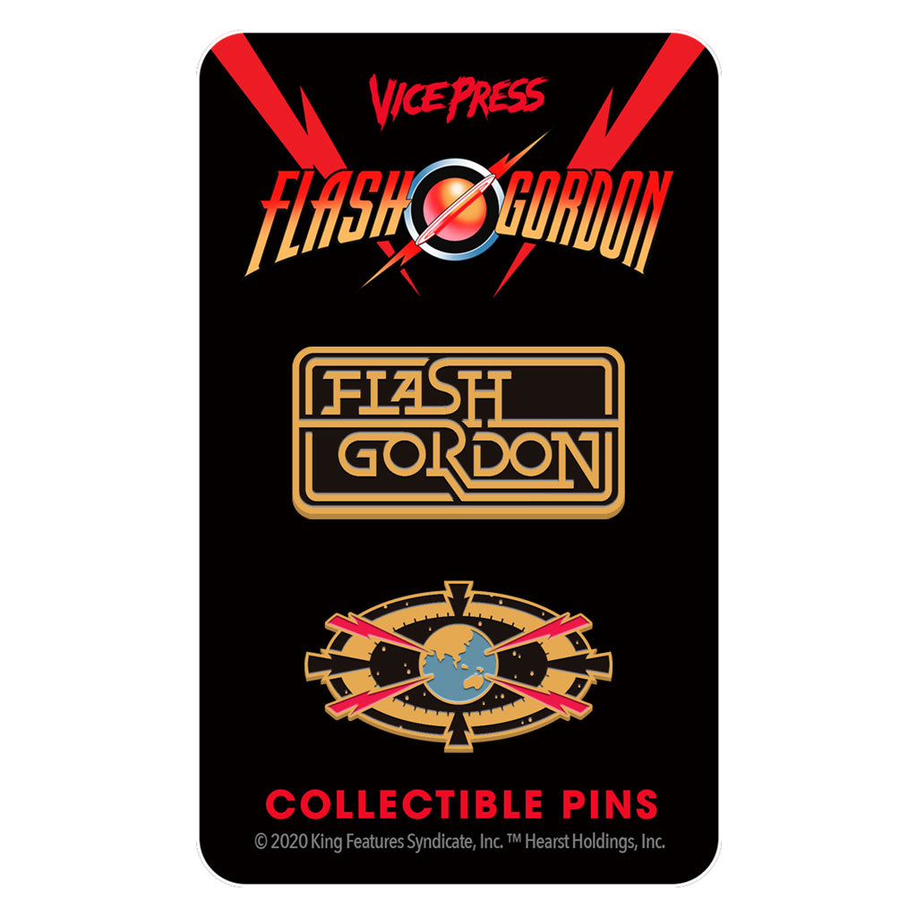 Flash Gordon "DIVE!" Enamel Pin Set by Florey – Vice Press