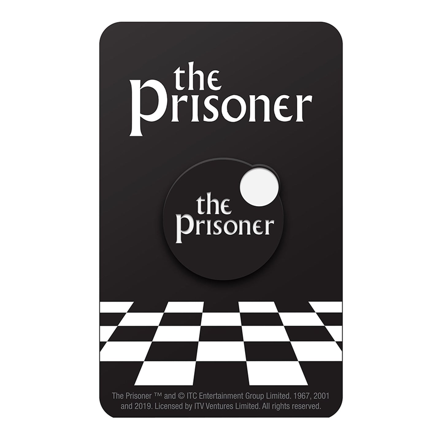 The Prisoner Enamel Pin - Logo – Vice Press