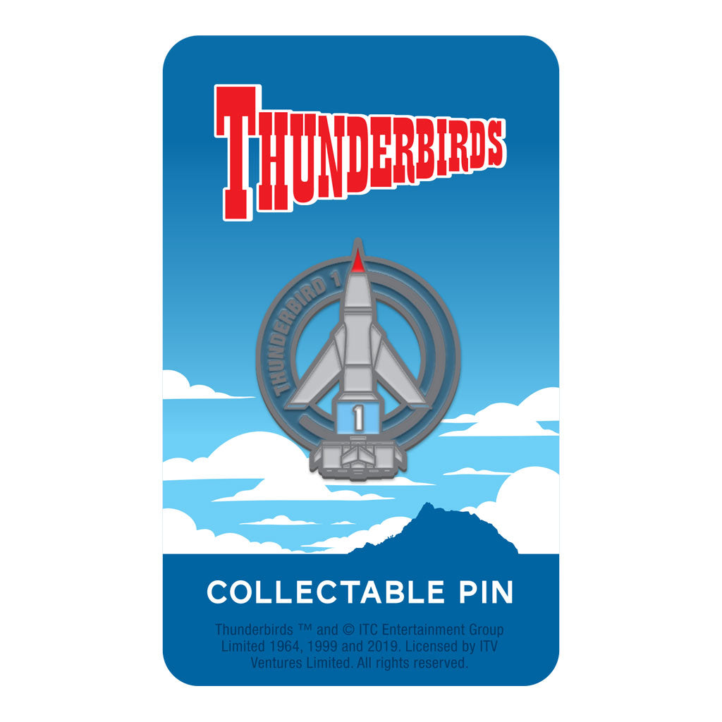 Thunderbird 1 Limited Edition Enamel Pin by Florey – Vice Press