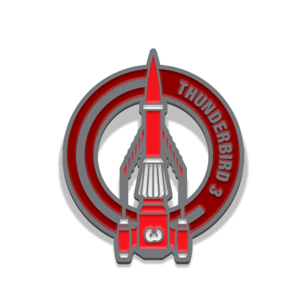 Thunderbird 3 Limited Edition Enamel Pin by Florey – Vice Press