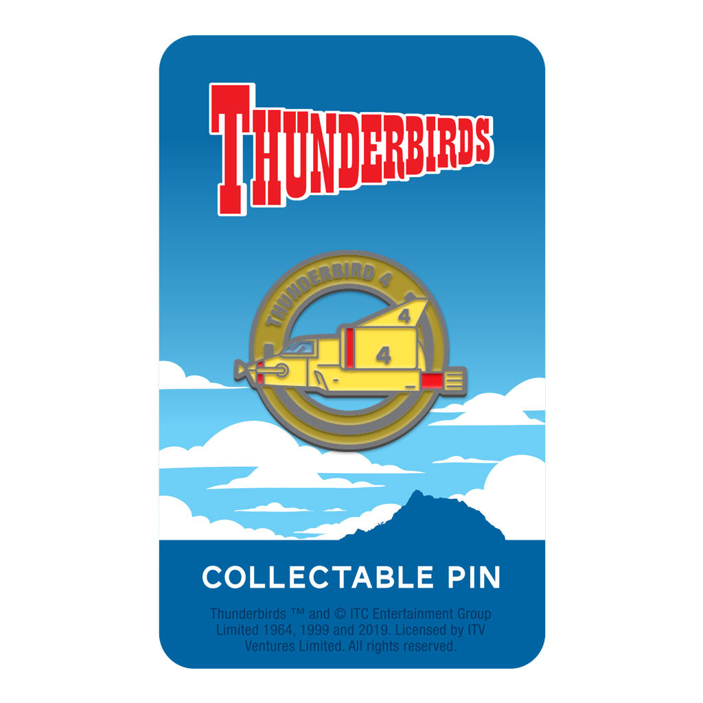 Thunderbird 4 Limited Edition Enamel Pin by Florey – Vice Press