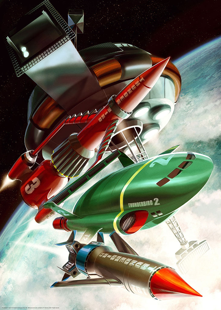 Thunderbirds Limited Edition Art Print by Jake Lynch – Vice Press