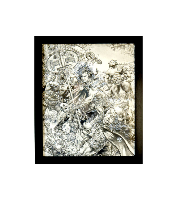 Sláine Original Art – Vice Press