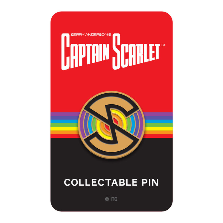 Captain Scarlet Spectrum Limited Edition Enamel Pin by Florey – Vice Press