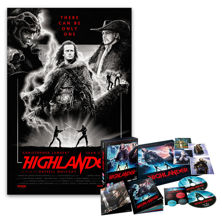 Highlander - Exclusive UHD Collector's Edition & Poster | Vice Press