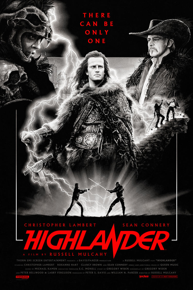 Highlander - Exclusive UHD Collector's Edition & Poster | Vice Press