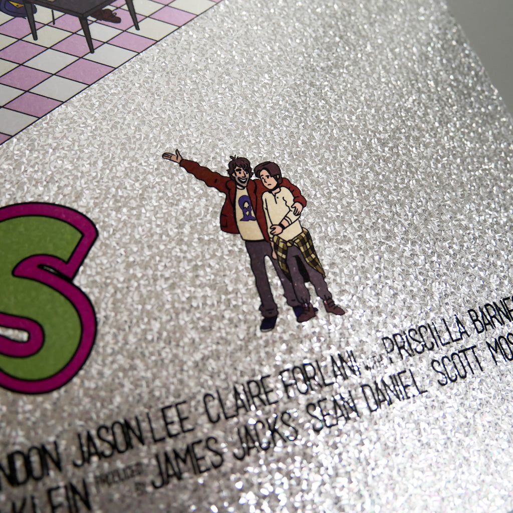 Mallrats Magic Eye Foil Variant by George Bletsis – Vice Press