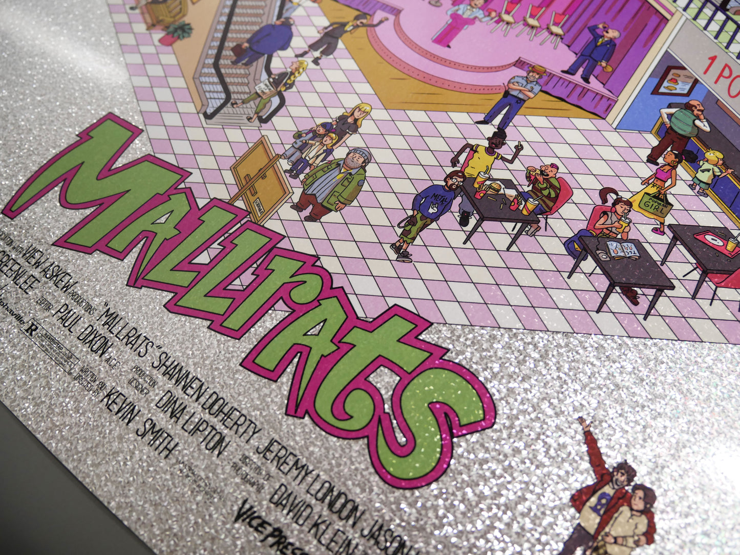 Mallrats Magic Eye Foil Variant by George Bletsis – Vice Press