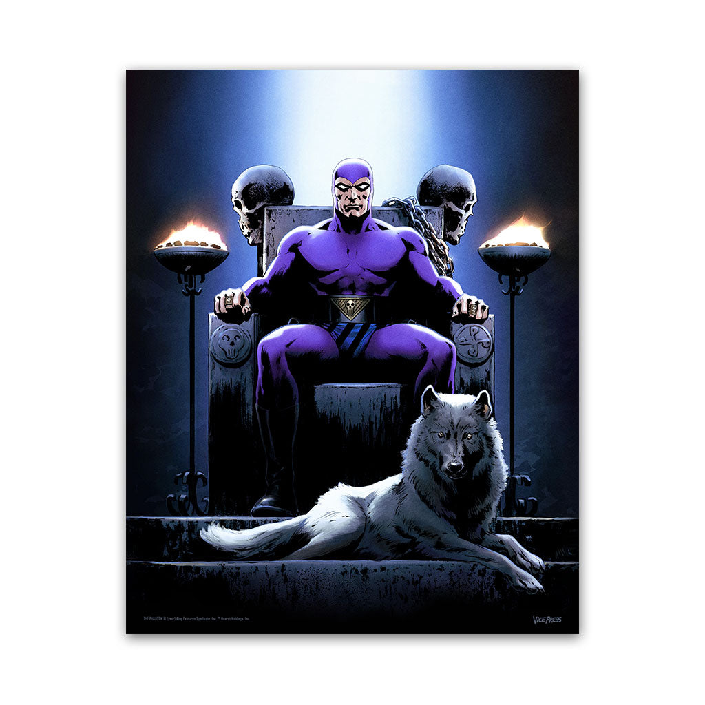 The Phantom: Skull Cave (Variant) - Art Print | Vice Press