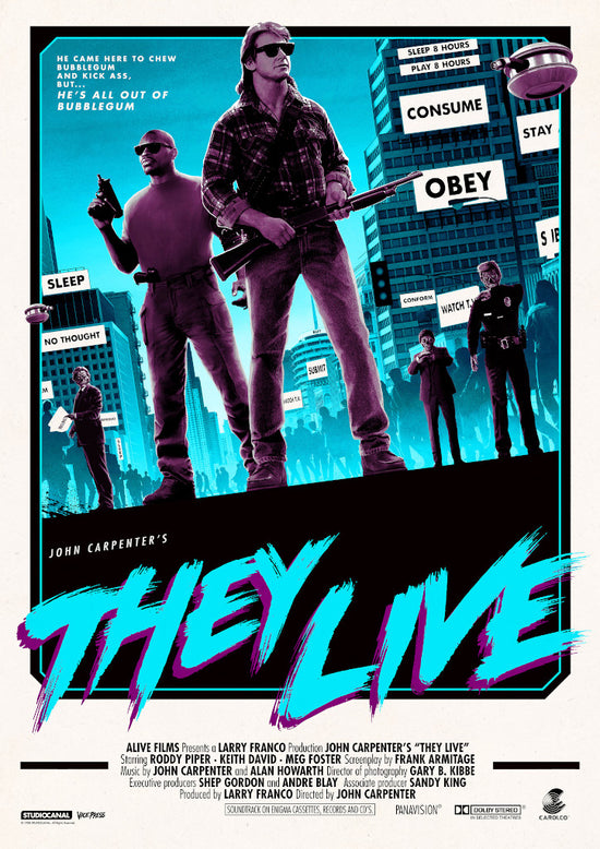 Limited Edition "They Live" Posters | Vice-Press – Vice Press